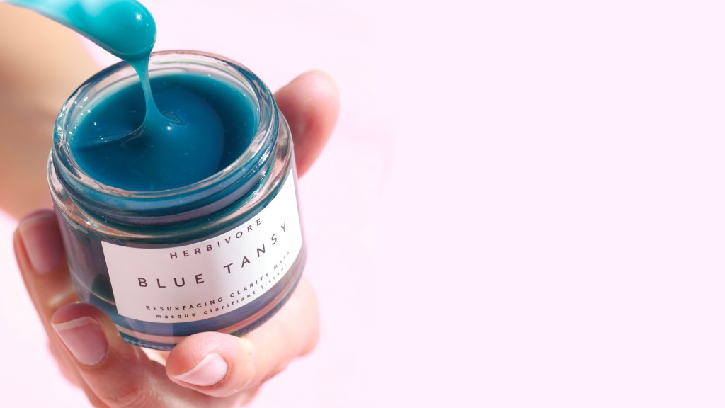 Perfectly Normal Color Changes in Blue Tansy Mask - Naturally Speaking